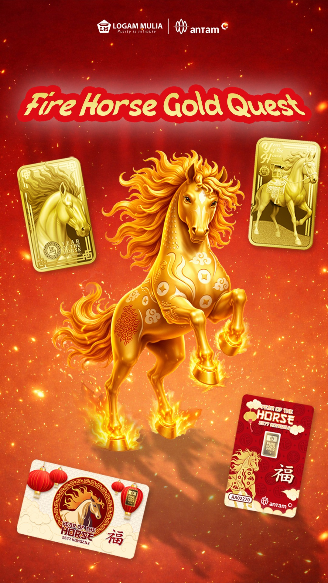 Fire Horse Gold Quest: Kumpulkan Emas Imlek!