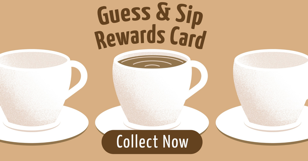 Guess & Sip Rewards Card