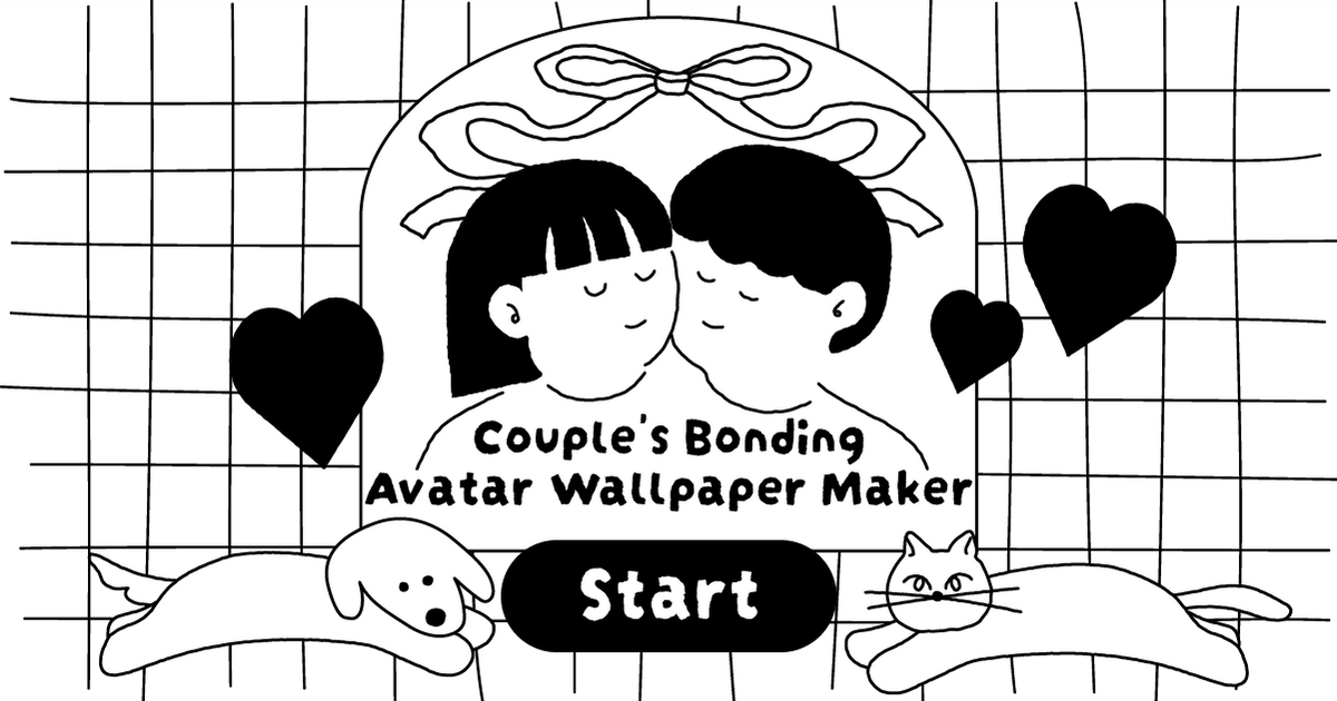 Couple's Bonding Avatar Wallpaper Maker
